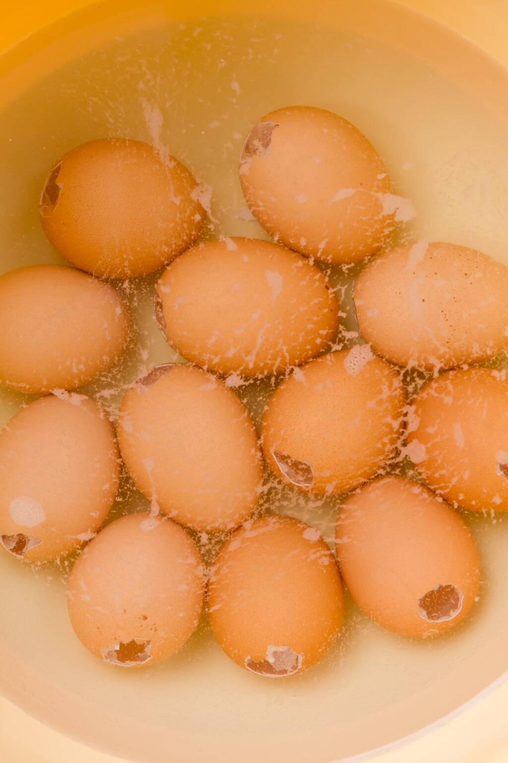 Easter Cupcakes Baked in Real Eggshells