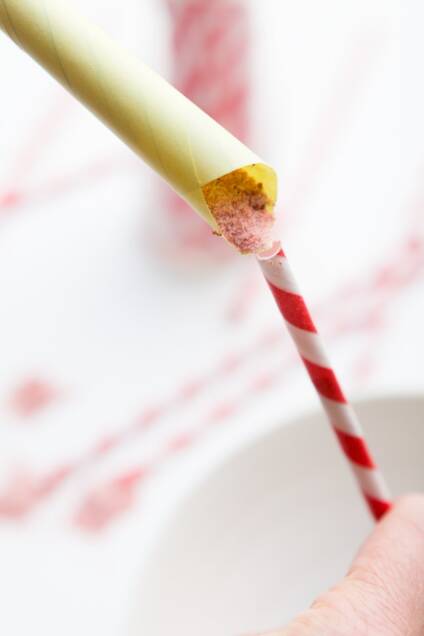 How to Make Pixie Sticks - Easy Two Ingredient Recipe