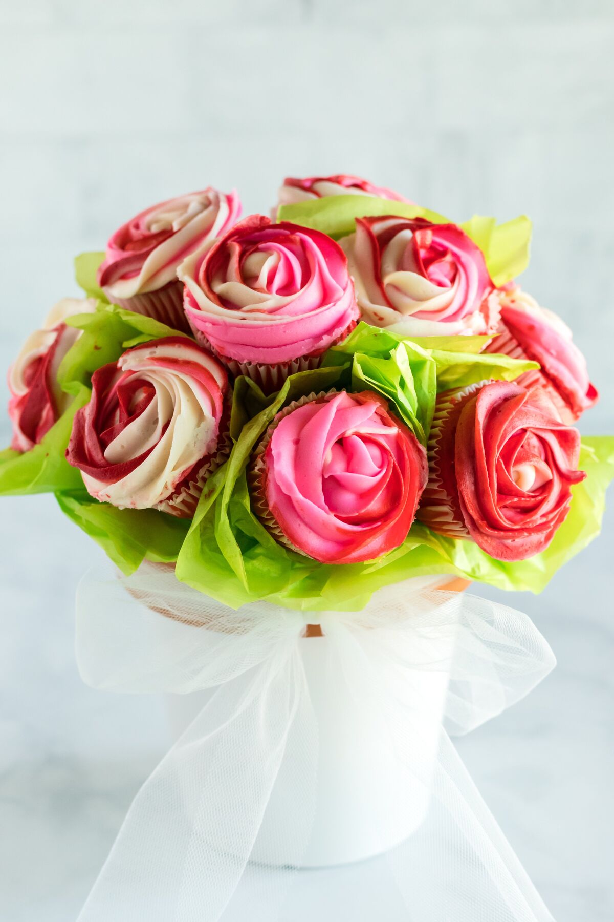 How To Make A Cupcake Bouquet In A Vase At Merrill Lavallee Blog How To Make A Cupcake Bouquet In A Vase At Merrill Lavallee Blog