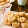 Four-Ingredient Crumb Cookies