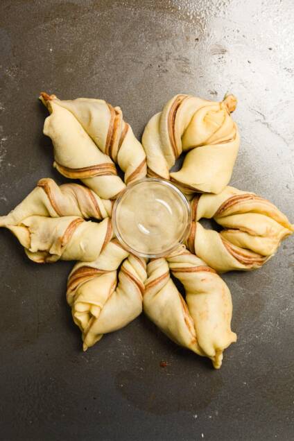 Star Bread (Christmas Bread) - Cupcake Project