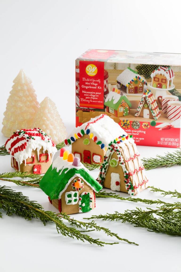 Working with Gingerbread House Kits - Selecting, Assembling, Decorating