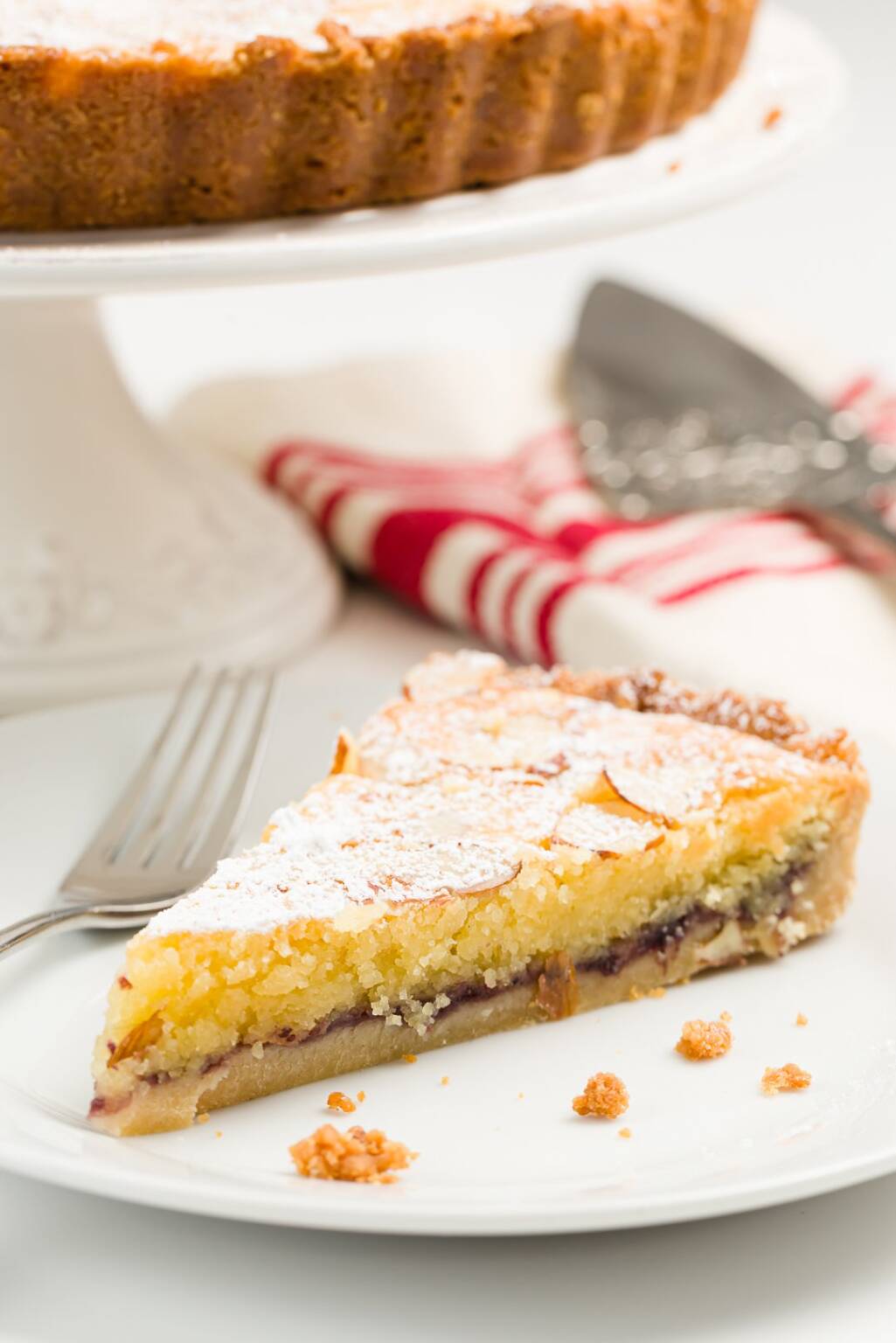 Classic Bakewell Tart With a Salted Honey Crust