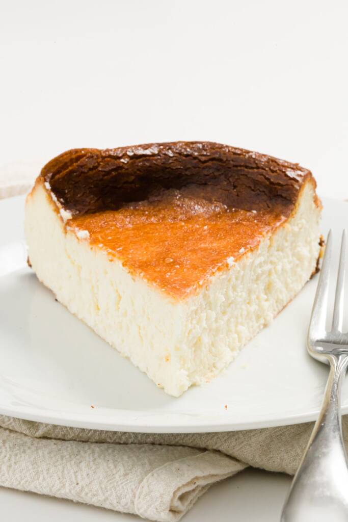 EASY Basque Burnt Cheesecake