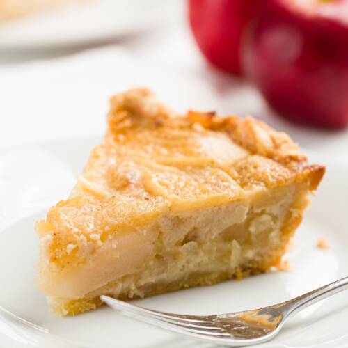 Apple Custard Pie | Cupcake Project