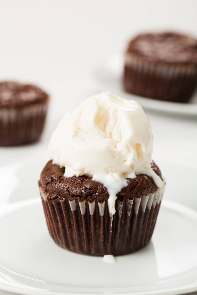 Decadent Flourless Chocolate Cupcakes - Cupcake Project