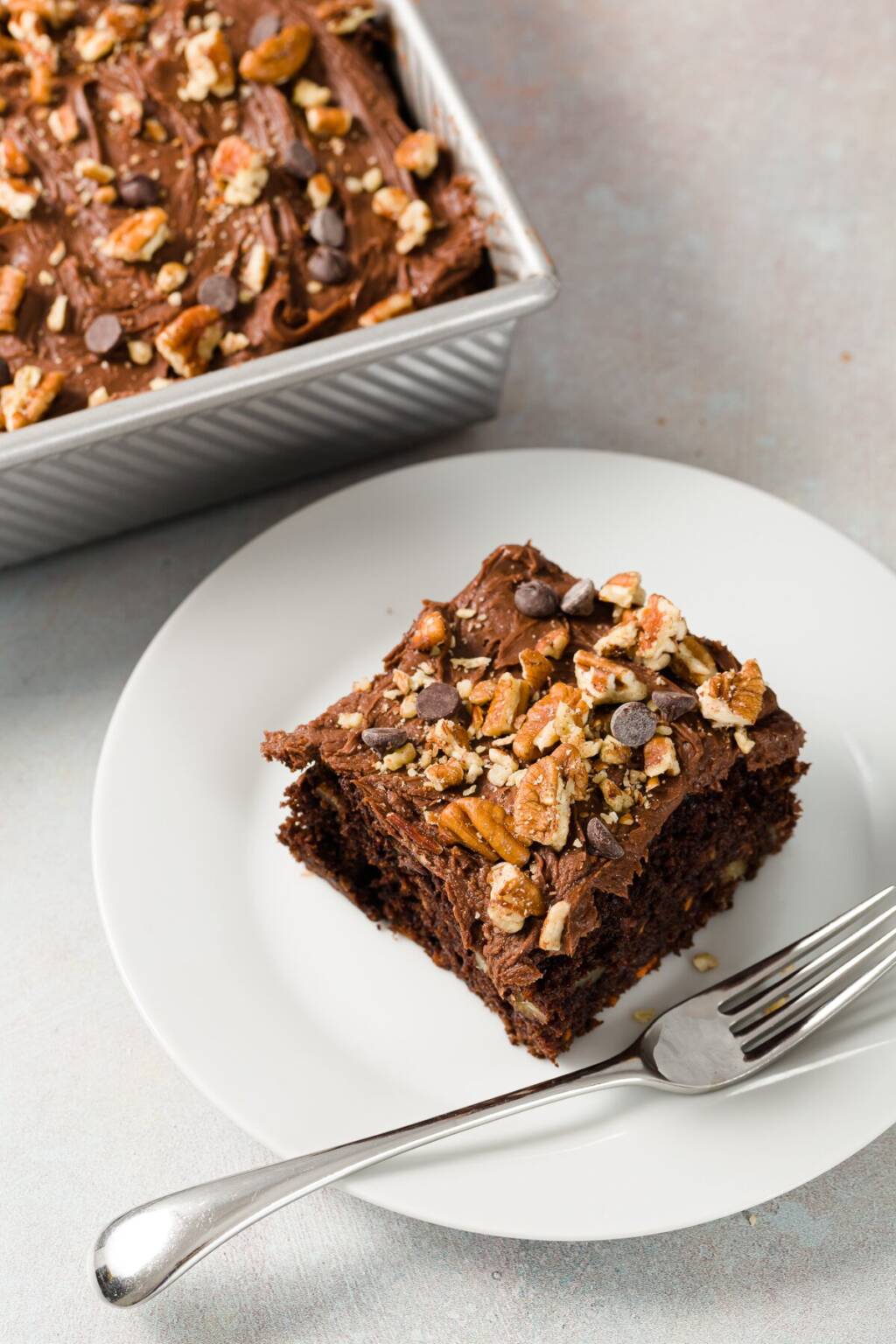 Chocolate Carrot Cake with Chocolate Cream Cheese Frosting - Cupcake ...