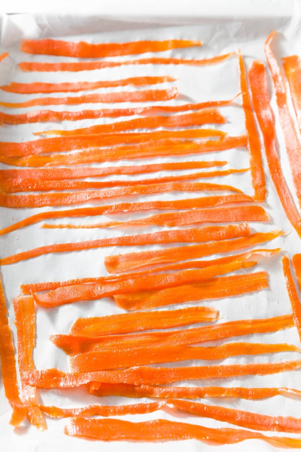 Candied Carrot Curls - Cupcake Project